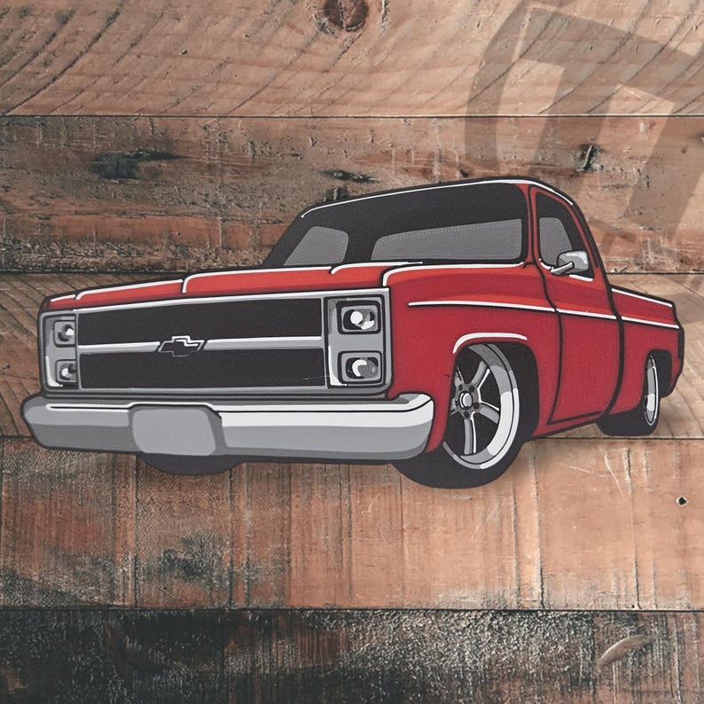 Chevy Squarebody C10 Sign - Etsy