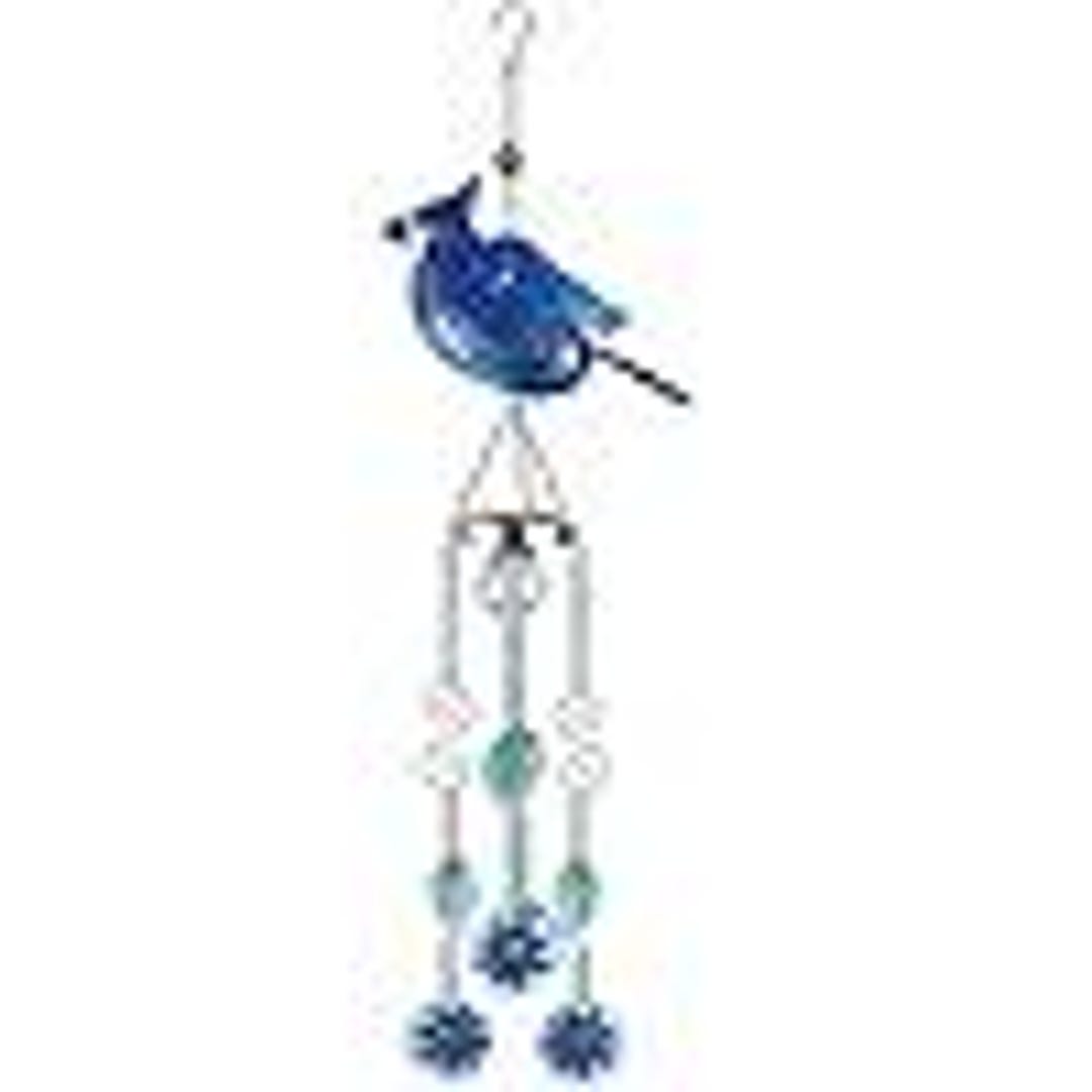 Blue Jay Solar Hanging Buddy - Etsy