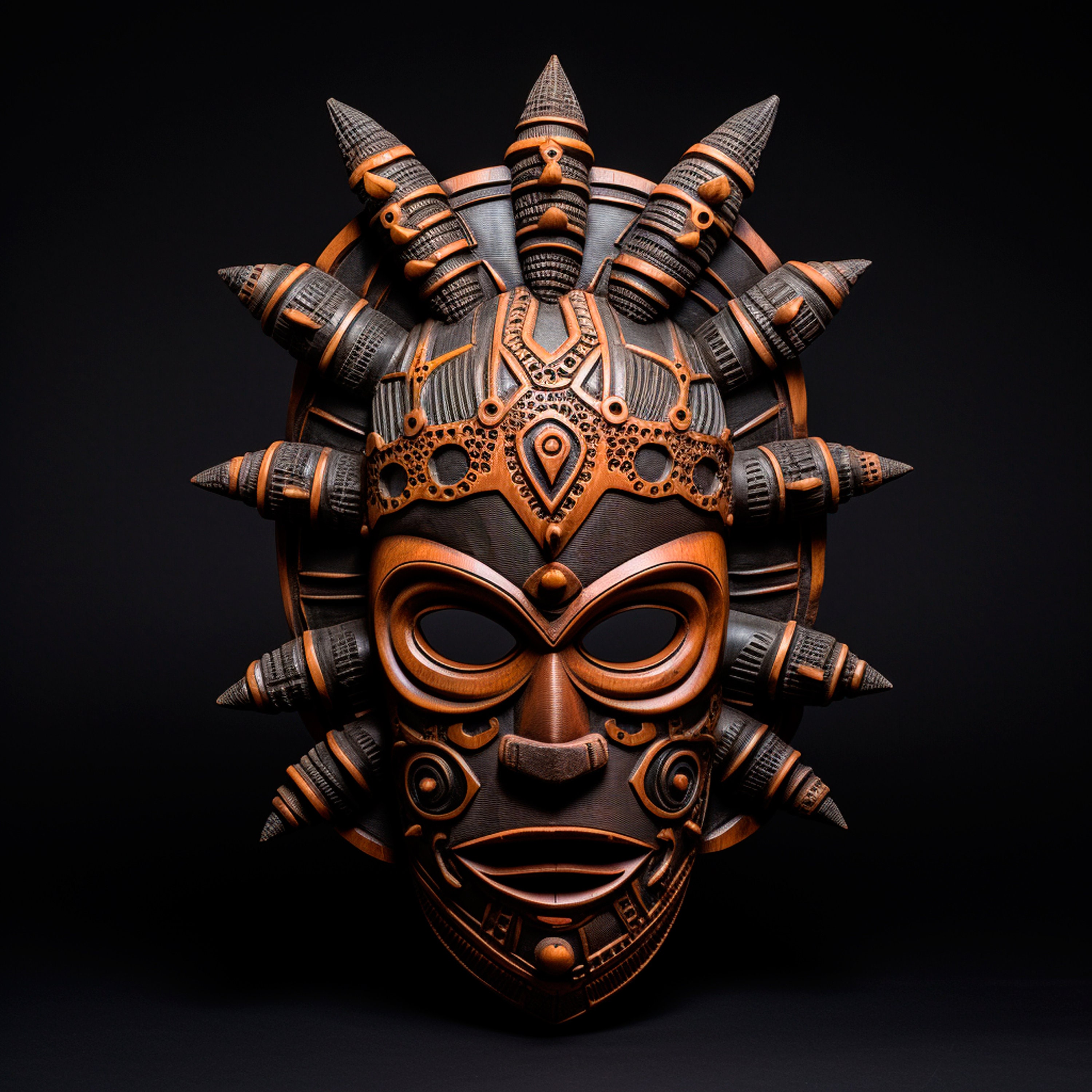 African Masks, Digital Pictures, Wall Posters, Home Decor, Good Gift ...