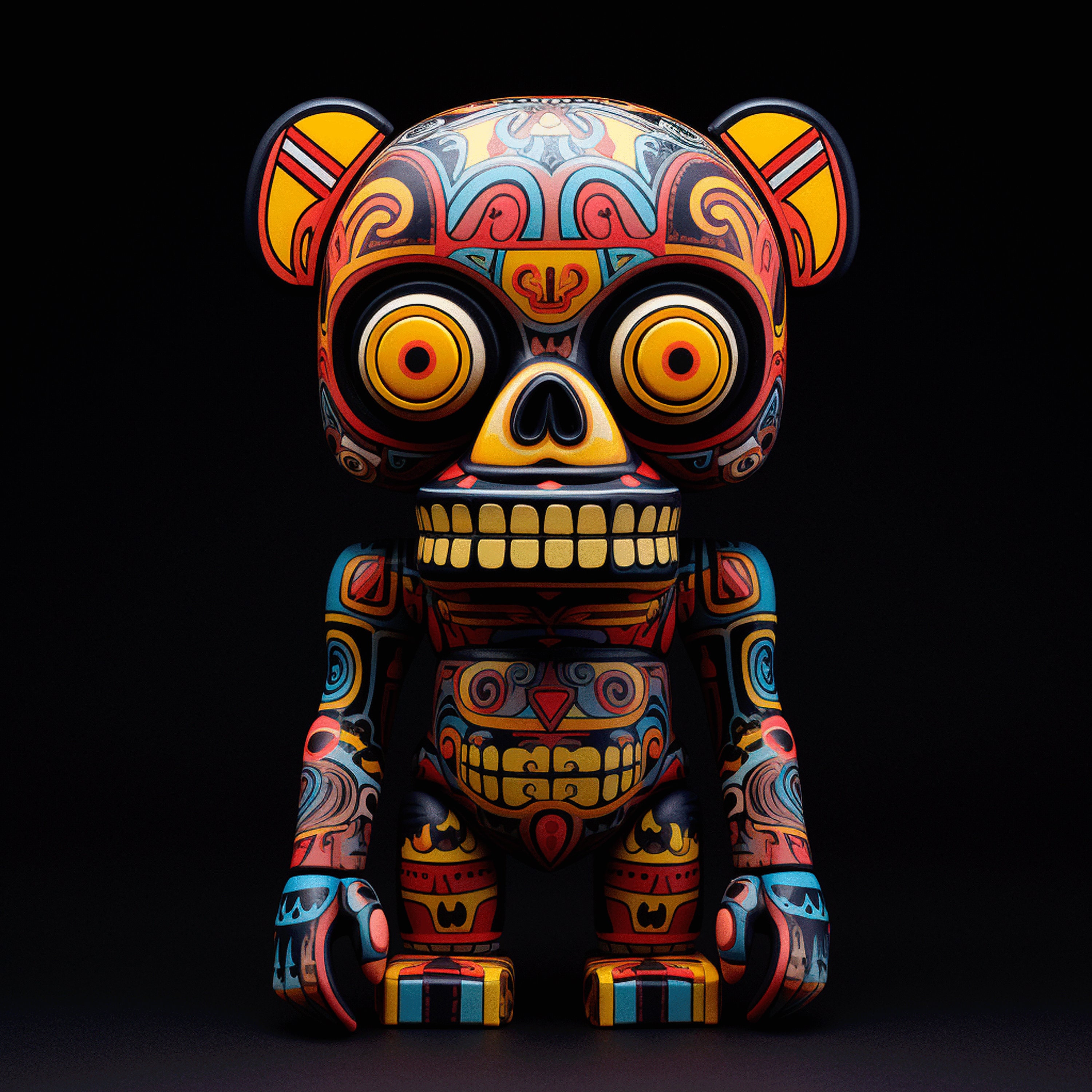 Original Aztec Art Figurines, Digital Clip-art, Wall Posters, Home ...