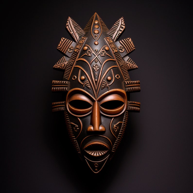 African Masks, Digital Pictures, Wall Posters, Home Decor, Good Gift ...