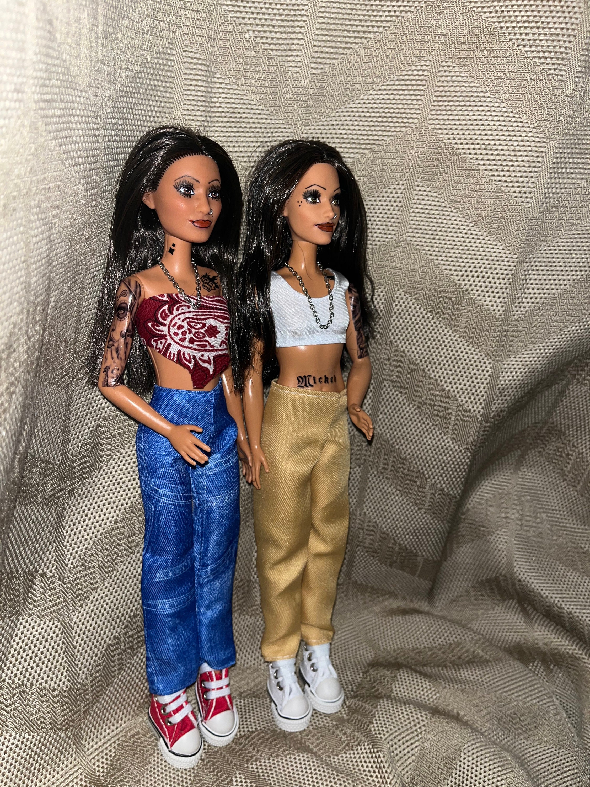 Chola Chicana Barbie - Etsy