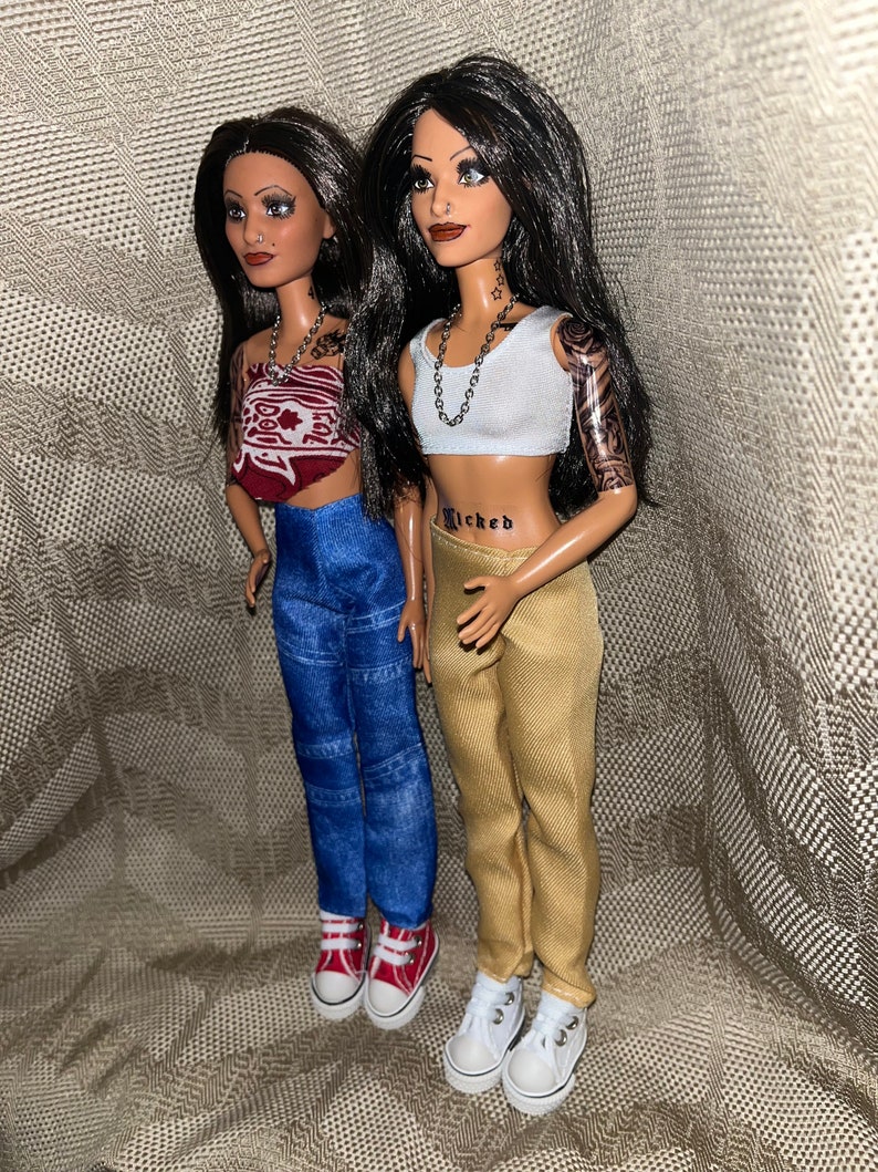 Chola Chicana Barbie - Etsy