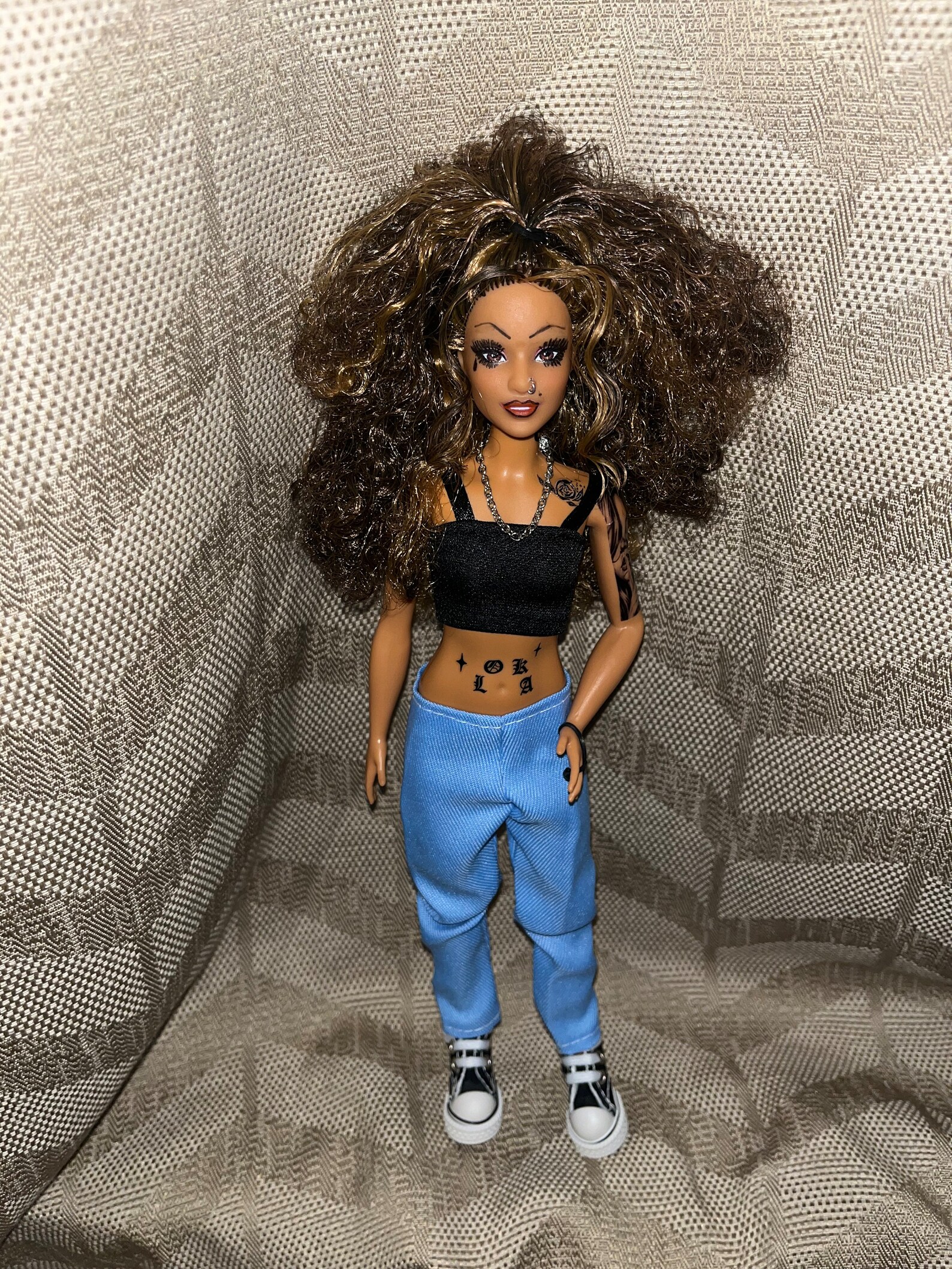 Chola Chicana Barbie - Etsy