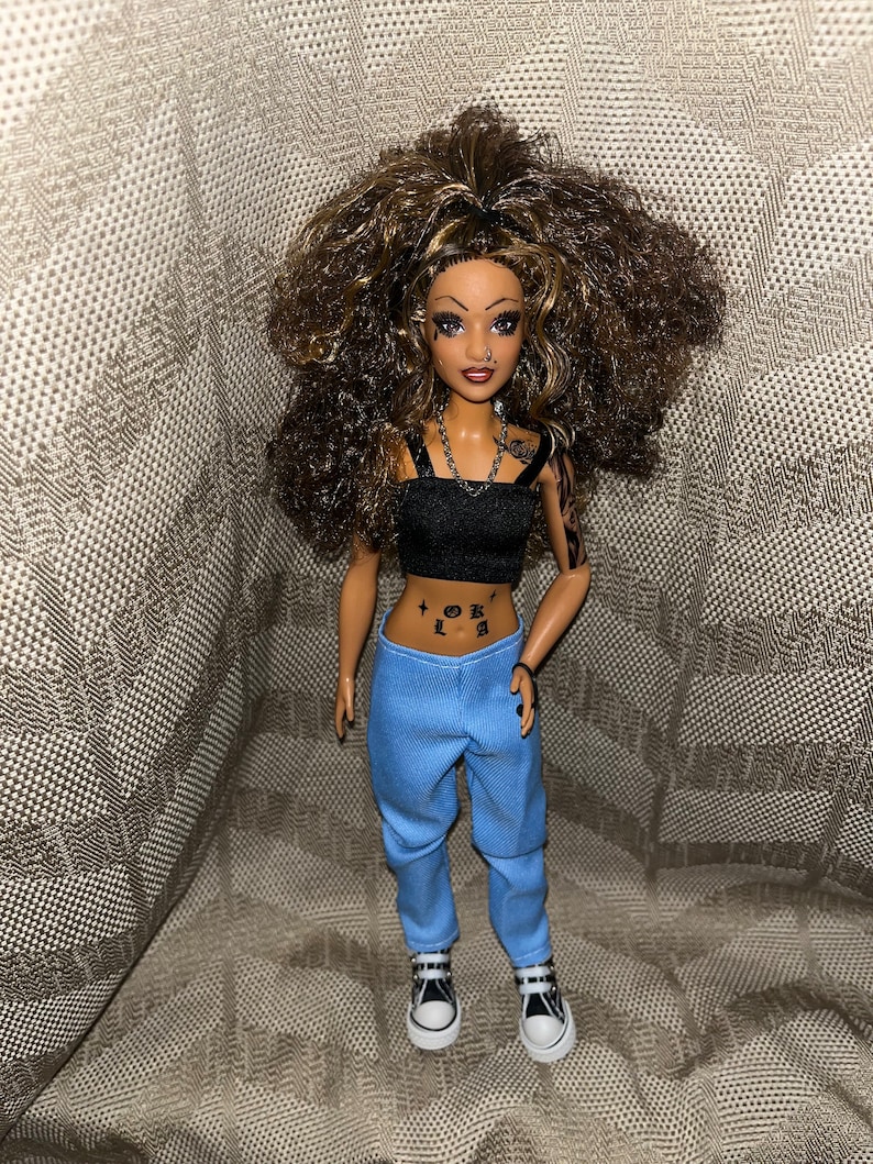 Chola Chicana Barbie - Etsy
