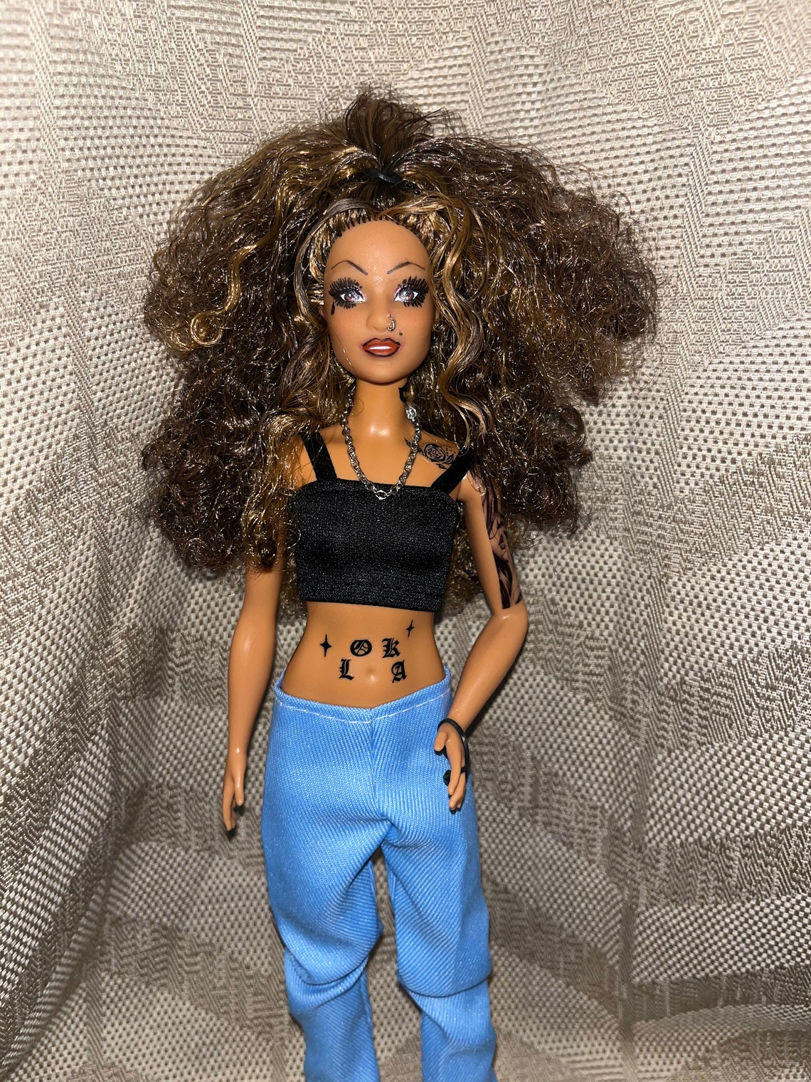 Chola Chicana Barbie - Etsy