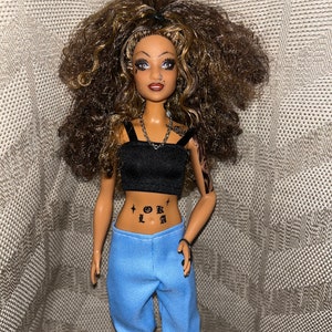 Chola Chicana Barbie - Etsy