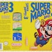 Super Mario Bros 3 Retro Nintendo NES Video Game Box Art Reproduction ...