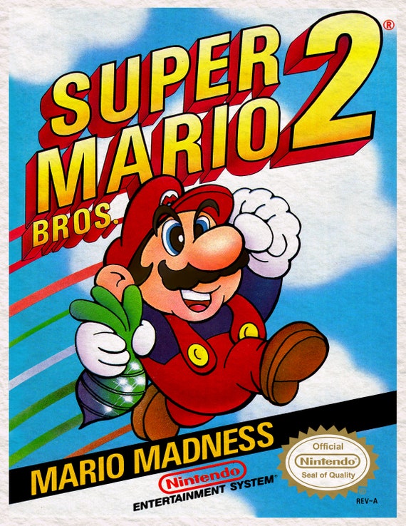 Nes Super Mario Bros Save The Date By Artnerdforhire On Etsy