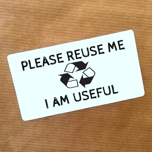 Recycle Me Sticker - Etsy