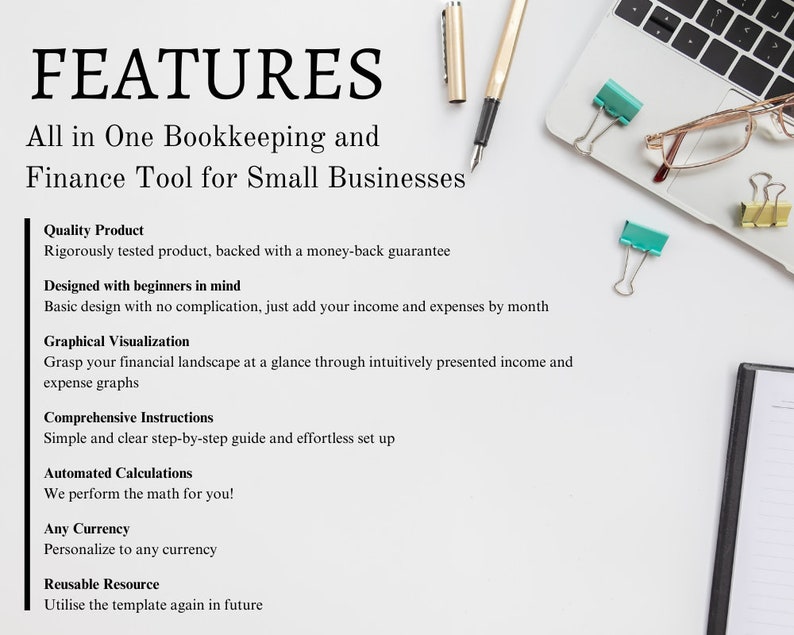 Small Business Bookkeeping Template: Google Sheets Income & Expense ...