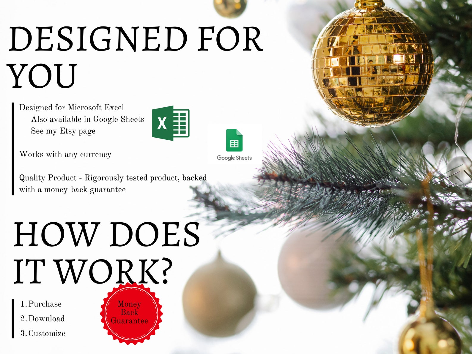 Christmas Planner Budget Spreadsheet. Christmas Budget. Holiday Planner ...