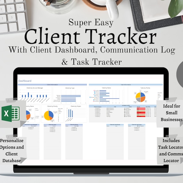 Therapist Client Tracker Excel - Etsy