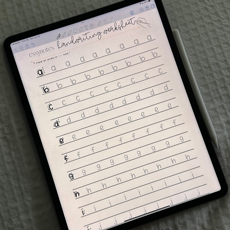 Education Worksheet Template - Etsy UK