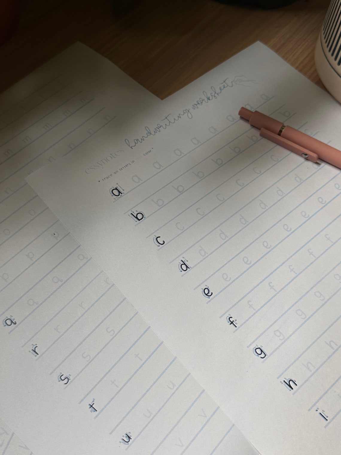 Handwriting Template//worksheet - Etsy