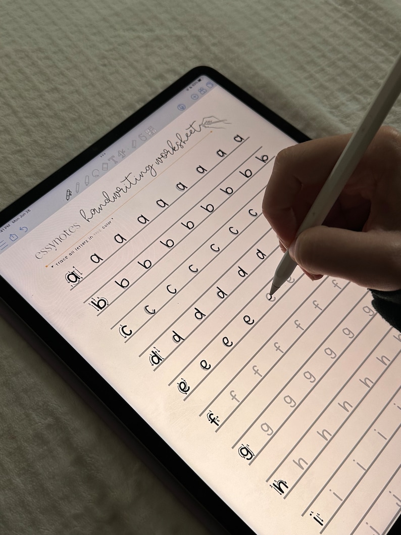 Handwriting Template//worksheet - Etsy