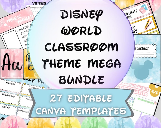 Magical Mouse Classroom Bundle, Mouse Classroom Decor | Boho Classroom ...