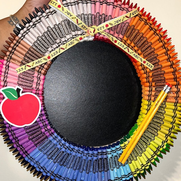 Chalkboard Wreath - Etsy