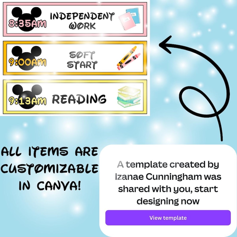 Disney World Classroom Theme Mega Bundle - Etsy