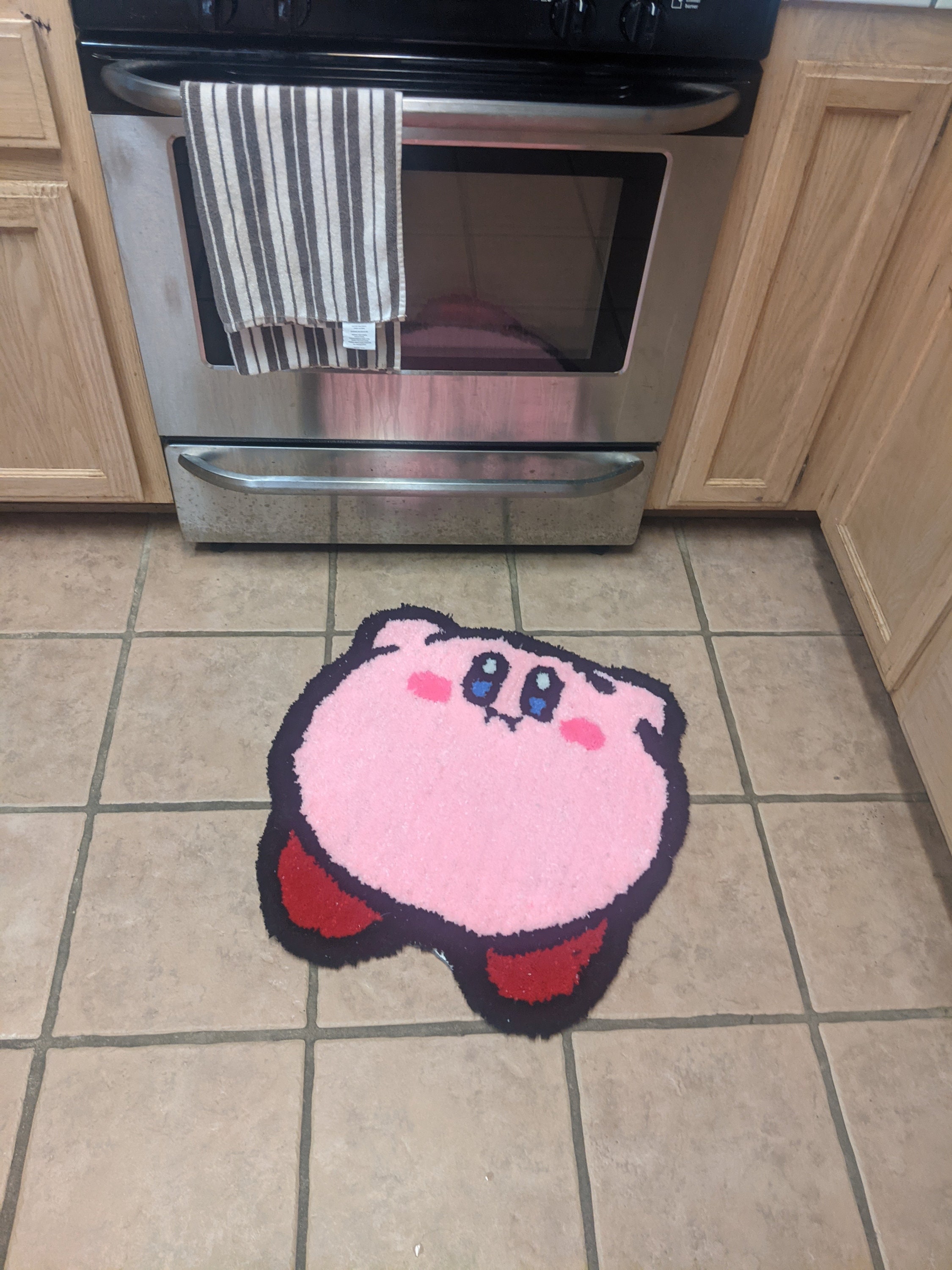 Kirby Inspired Custom Tufted Rug - Etsy