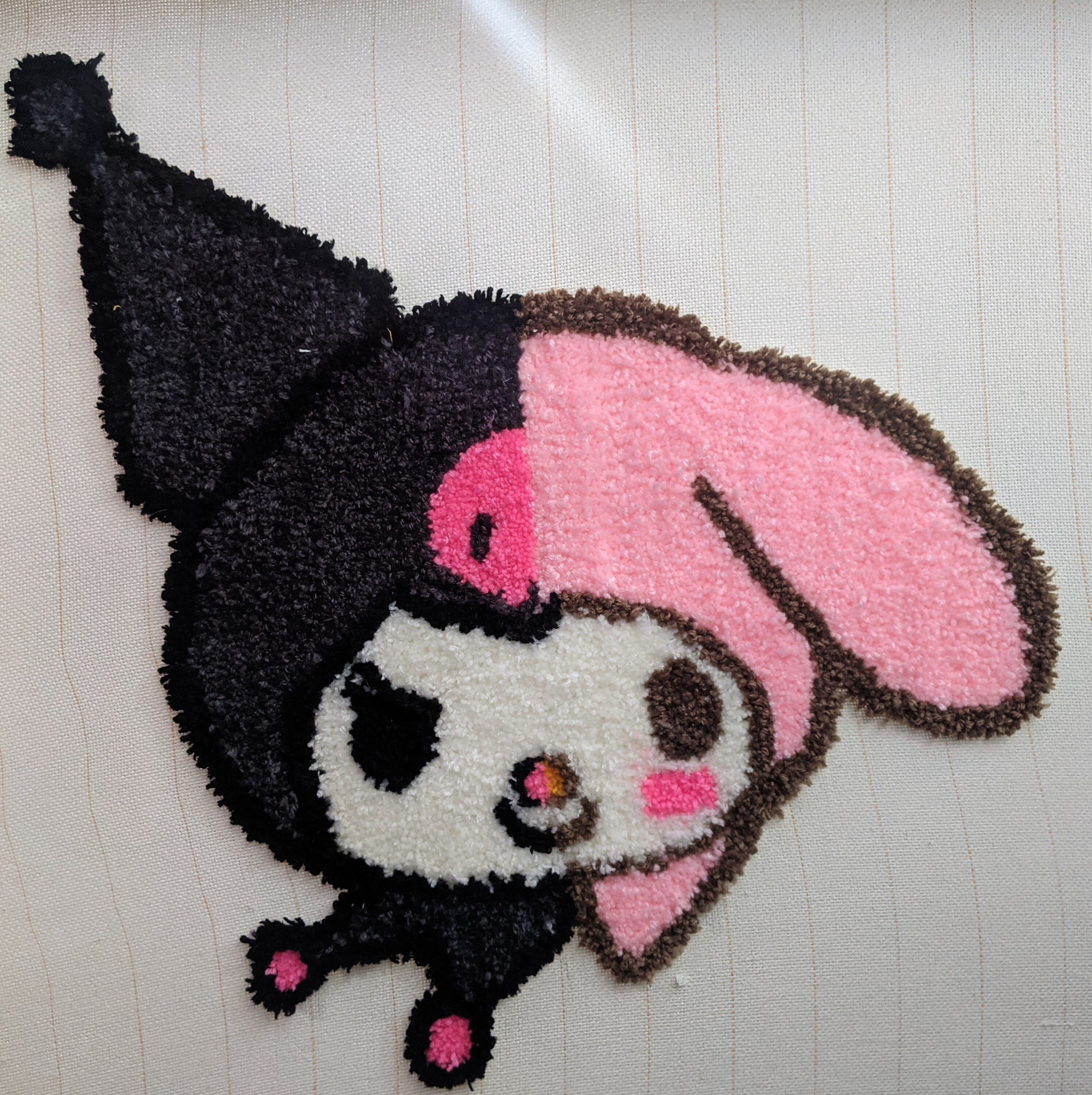 Sanrio Kuromi X My Melody Inspired Custom Tufted Rug - Etsy