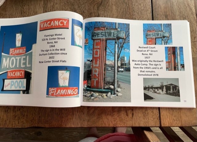 Book Motel Signs