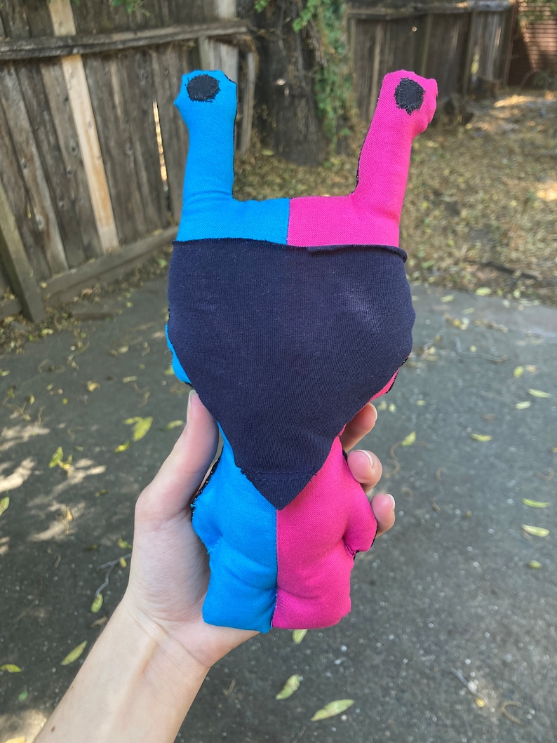 Gorp the Alien Plushie | Original Design | Homemade | Cute | Fabric ...