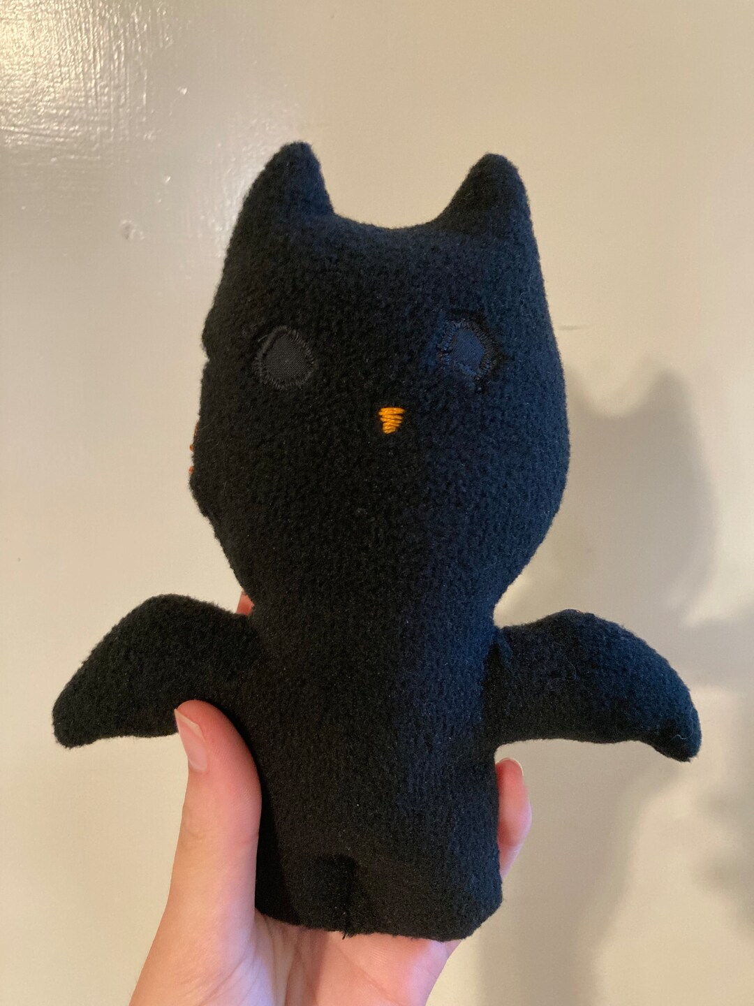 Cute Halloween Bat | Homemade | Double-sided | Plushie | Stuffed Animal ...