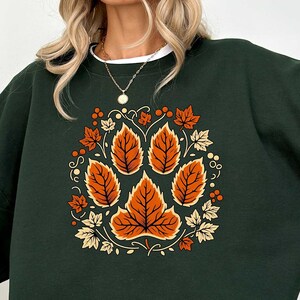 Autumn Sweatshirt, Fall Leaves Hoodie, Harvest Youth Sweatshirt ...