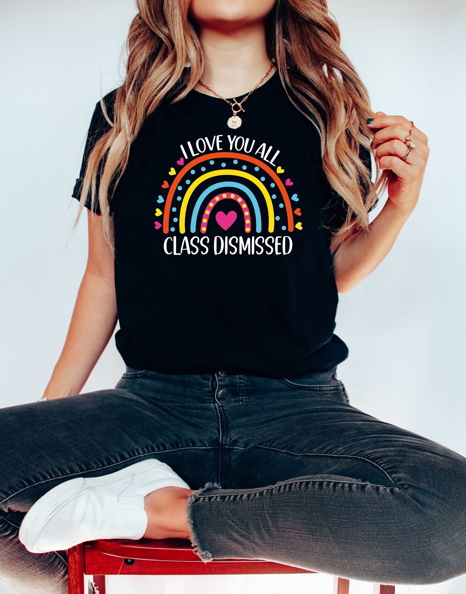 Personalized School Shirt, Class Dismissed Tee, I Love You All Tee ...