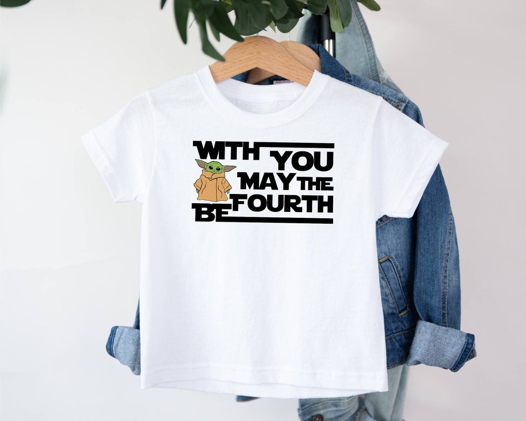 Baby Yoda T-shirt, May the Fourth Be With You, Disney Shirt, Star Wars ...