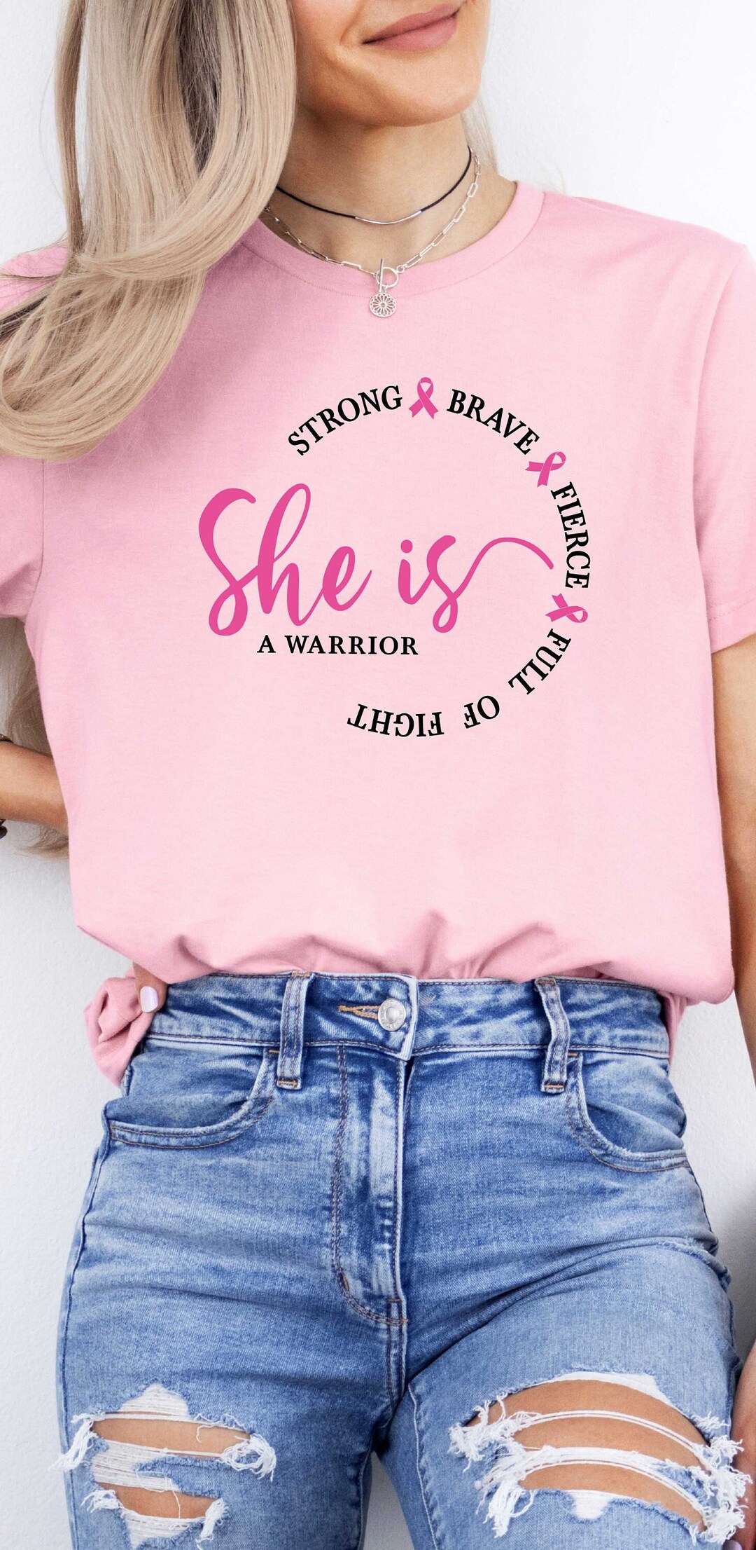 Cancer Fighter Shirt, Breast Cancer Tee, Support Cancer Tee, Cancer ...