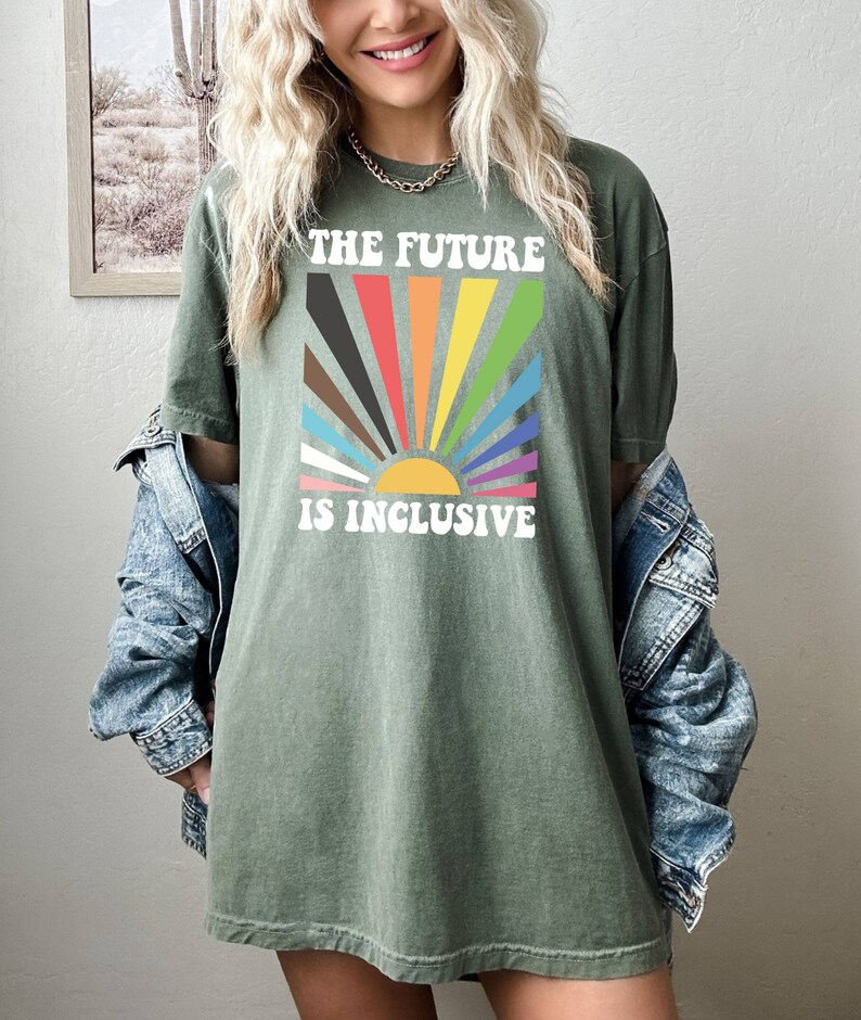 The Future is Inclusive Shirt, Comfort Colors Tee, Social Worker T ...