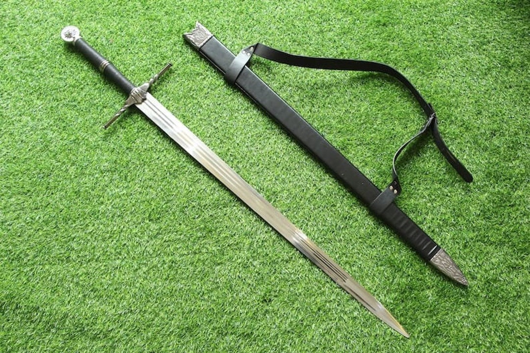 The Witcher 3 Wild Hunt Swords, Geralt of Rivia Cosplay Swords, White ...