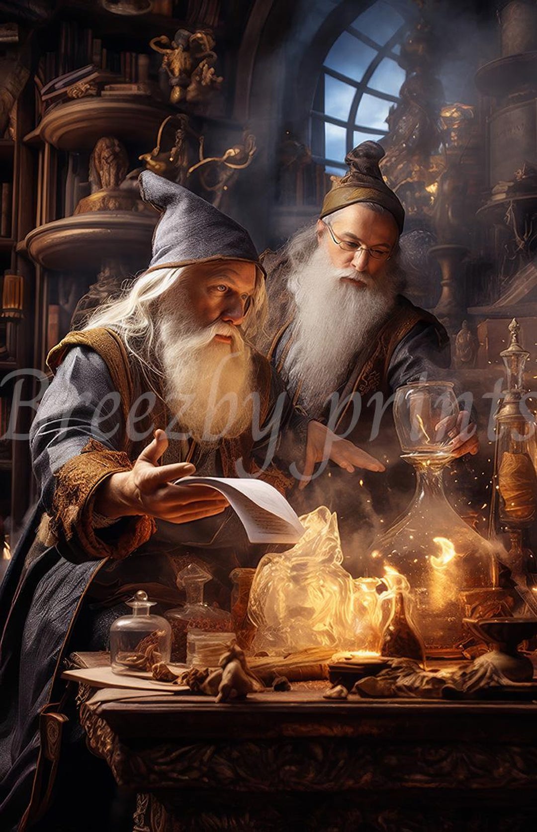 Wizard Magic Downloadable Digital Print 11"x17" - Etsy