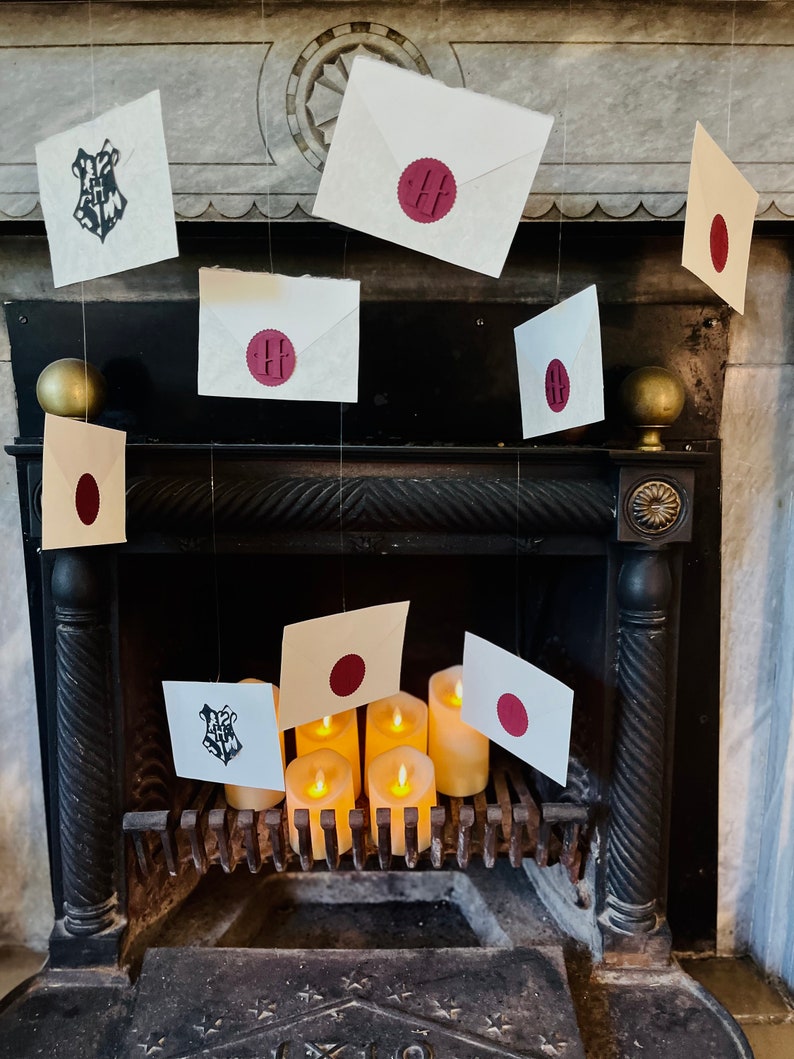 Harry Potter Hogwarts Letters Custom Harry Potter Birthday - Etsy