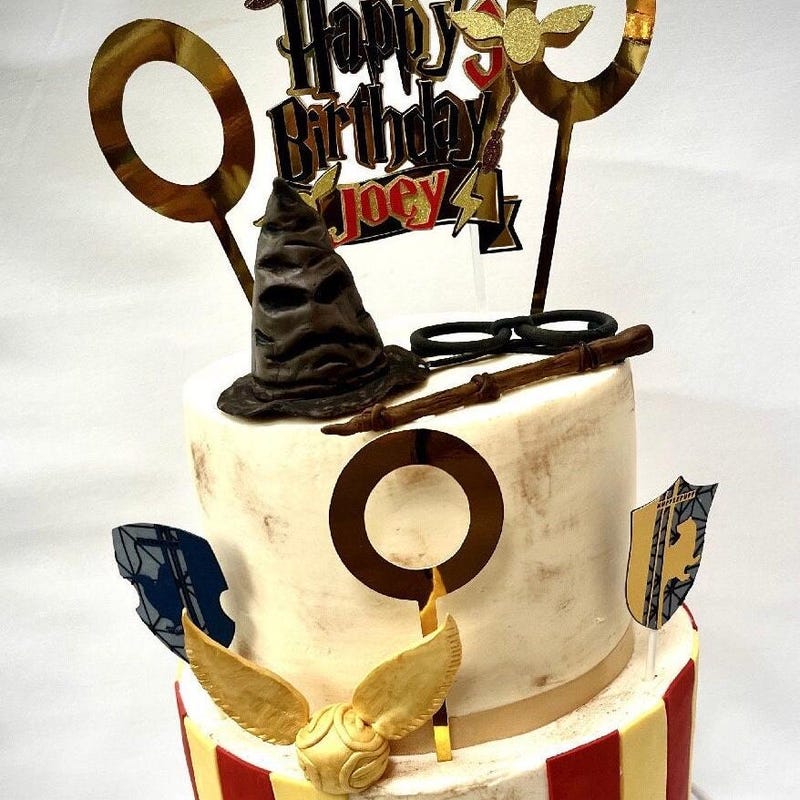 Harry potter cake topper - Etsy