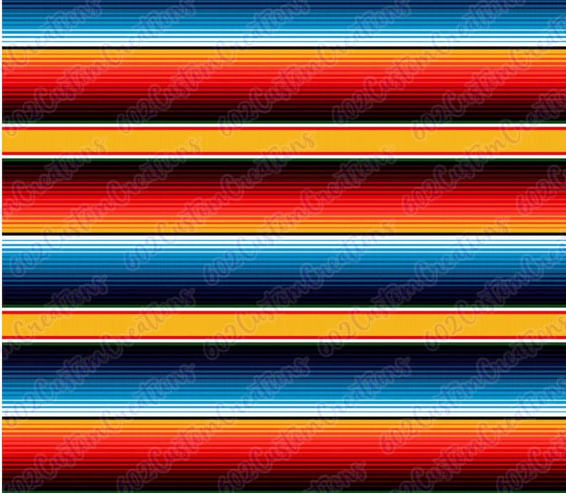 Mexican Serape PNG Tumbler Wrap Printable Design BUNDLE - Etsy