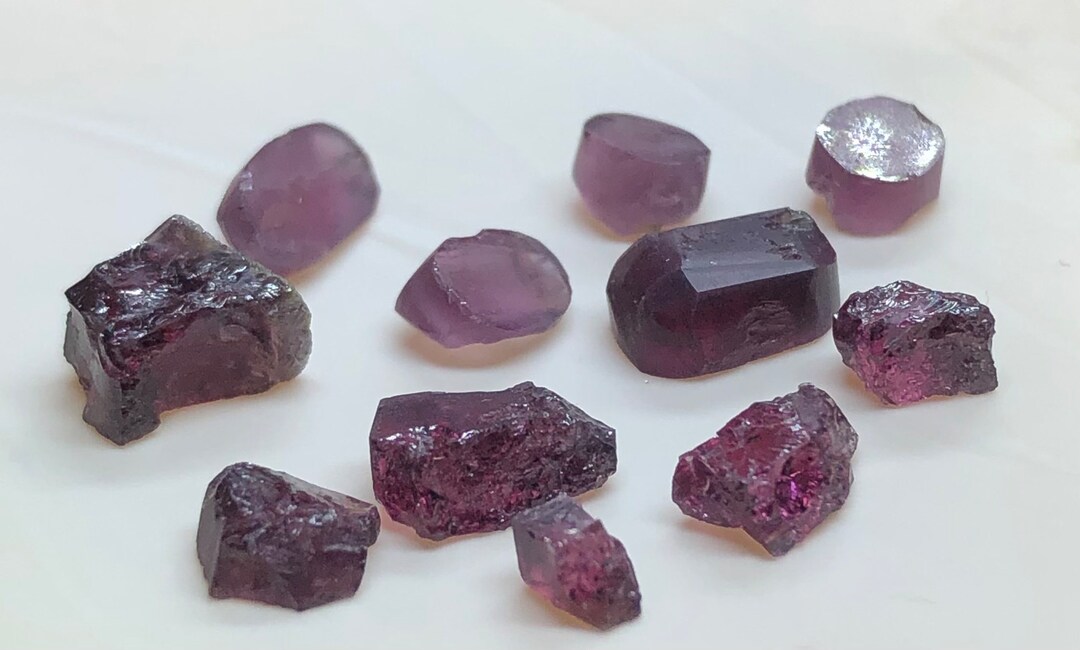 Natural Rough Spinal of Afghanistan Rare Afghan Natural Faceted Grade ...