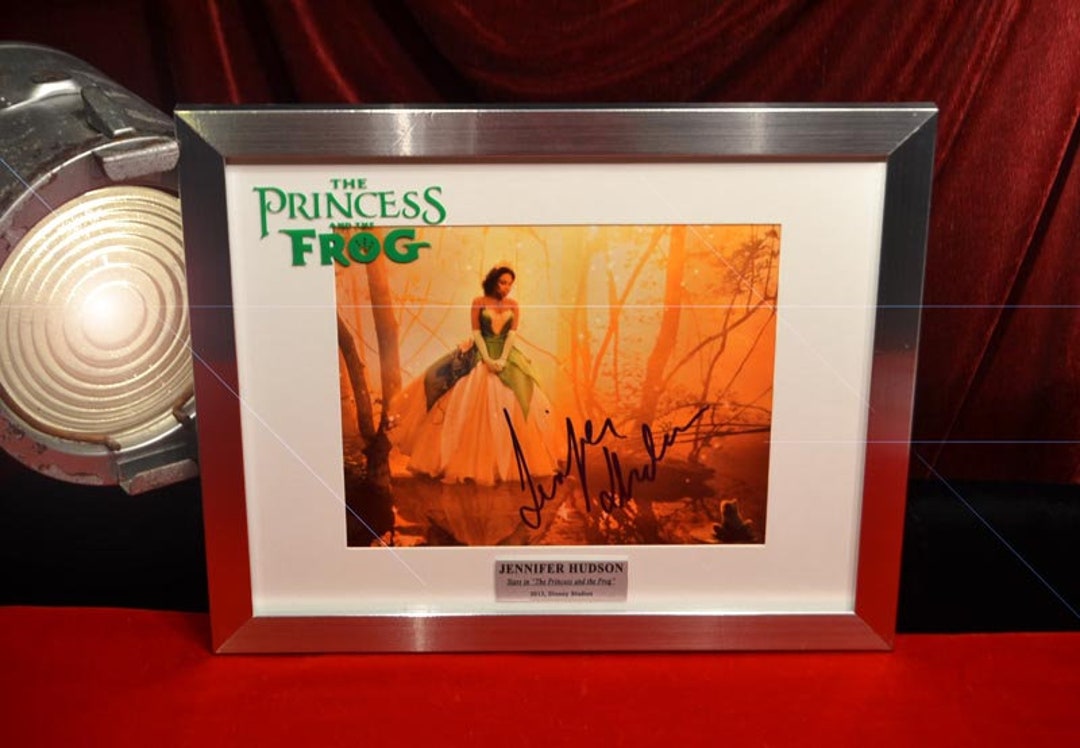 Princess & the Frog, Signed JENNIFER HUDSON as Tiana in a "disney Dream ...