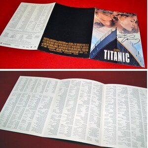 Signed JAMES CAMERON Autograph, Titanic Press Kit, COA Dvd, Slides ...