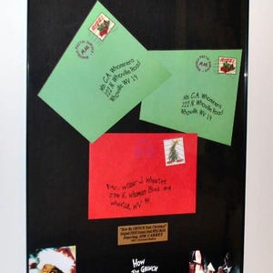 Grinch Movie Prop Display: Screen Used Who Mail, Framed With Blu Ray - Etsy