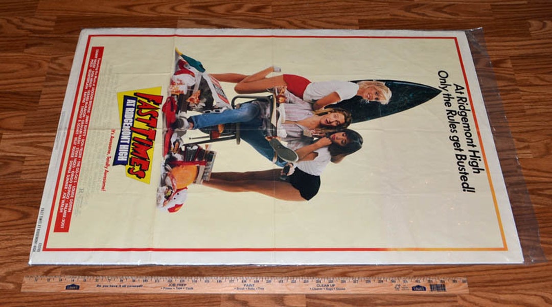 Poster Fast Times 1982 FAST TIMES at RIDGEMONT High Poster, 1 Sheet, 1 ...