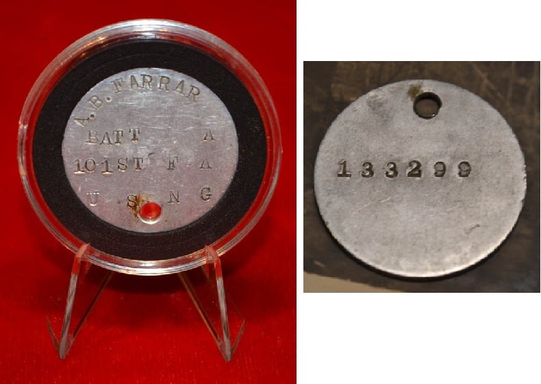 Rare WW1 US Army Helmet, Dog Tag, Letters, Armistice Newspaper, Picture ...