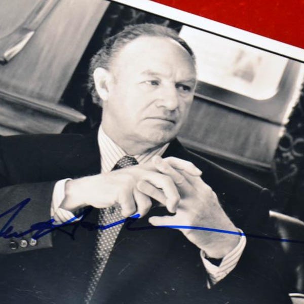 Gene Hackman Signed Autograph - Etsy