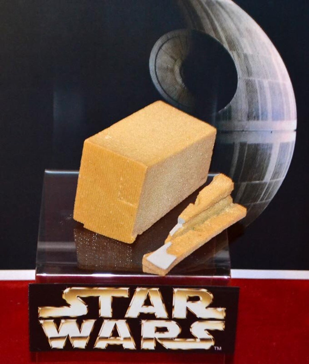 Two (2) DEATH STAR Prop Pieces, From the 1st 1977 Movie: Star Wars IV ...