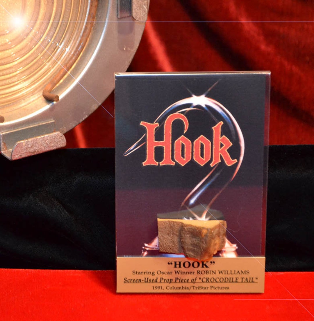 ROBIN WILLIAMS "hook" Croc Prop Screen-used Skin, Premiere Props Coa ...