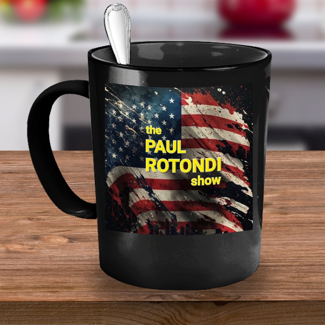The Paul Rotondi Show New Logo Mug, Podcast Gift Idea, TPRS Podcast ...