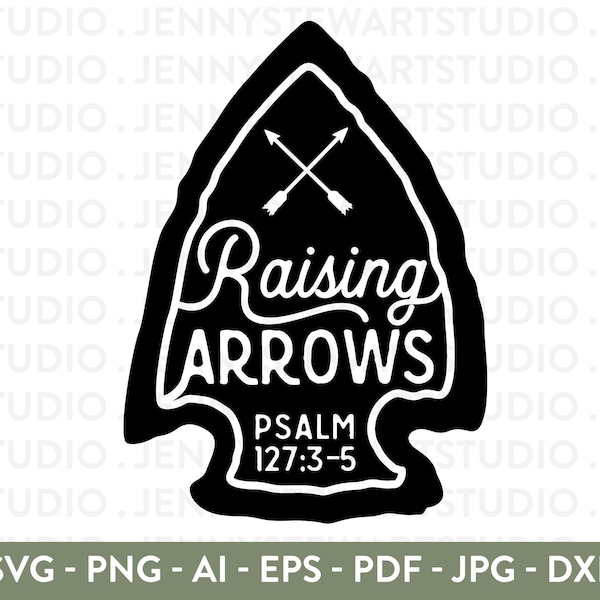 Raising Arrows Svg - Etsy