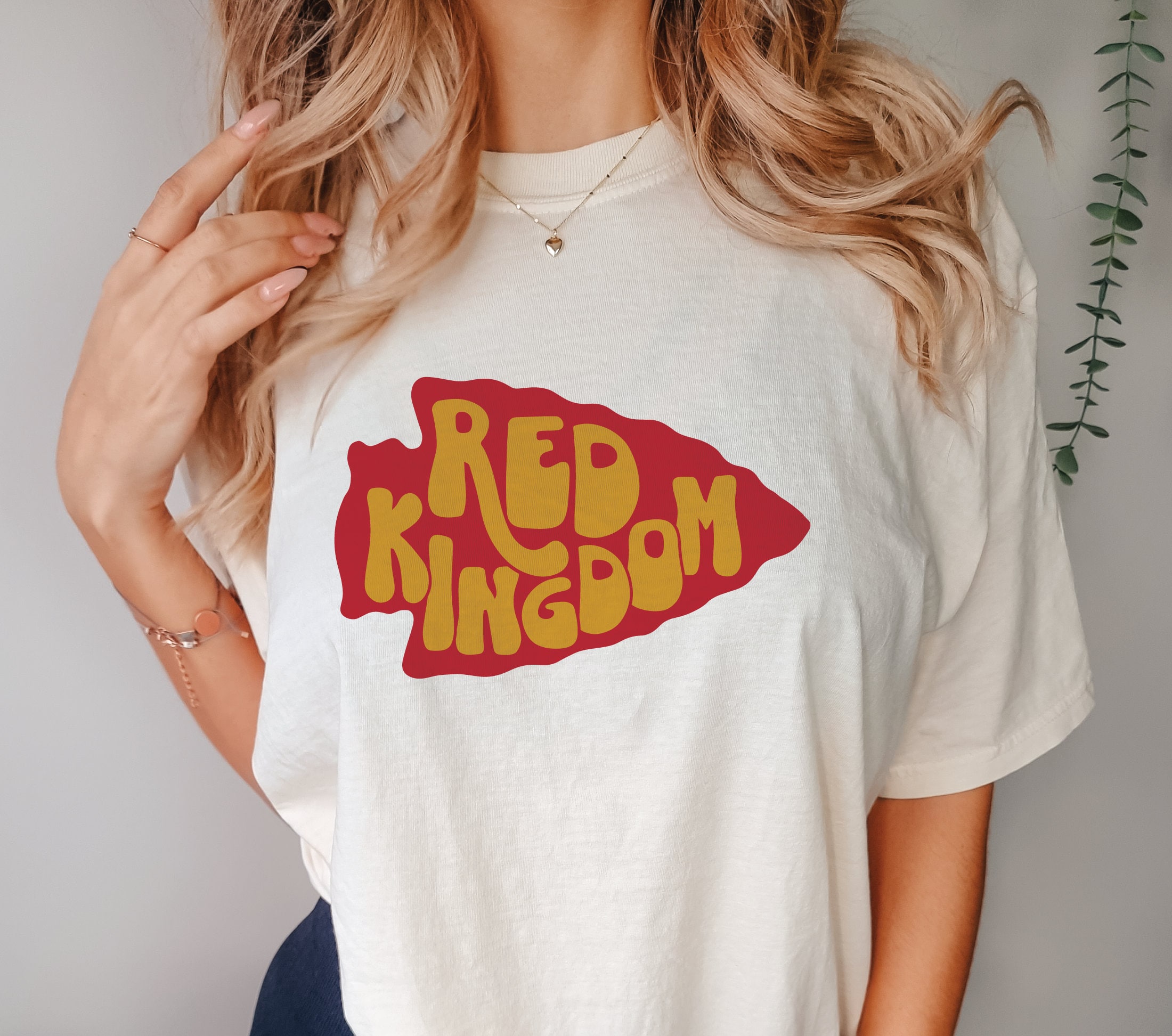 Groovy Red Kingdom Arrowhead SVG, Kansas City SVG, Baby Svg, Chiefs ...